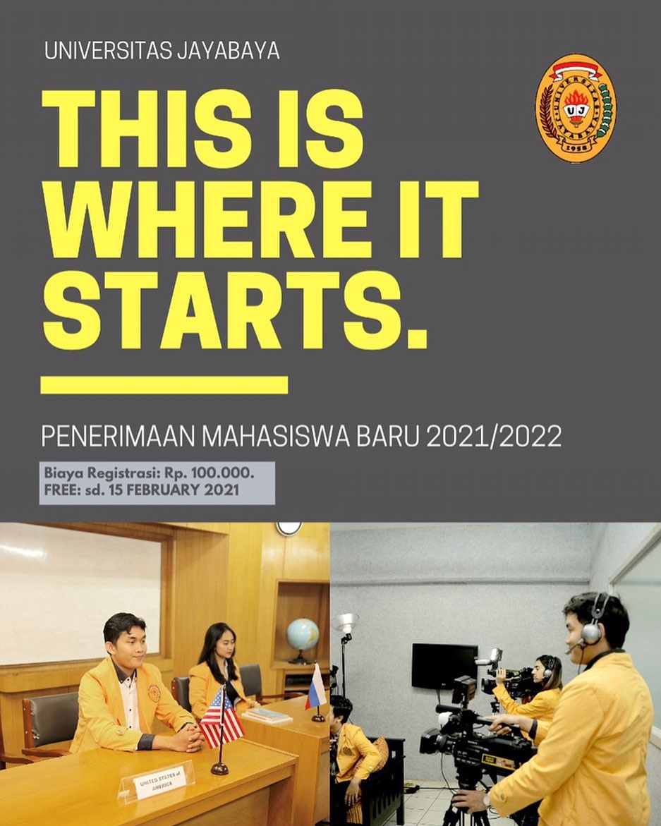 Universitas Jayabaya membuka Penerimaan Mahasiswa Baru Tahun Akademik ...